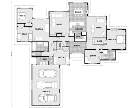 riverside-floor-plan - Downey Designer Homes